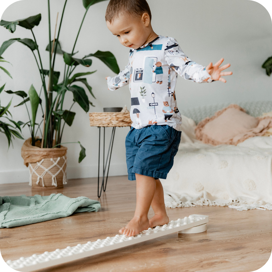 Ette Tete Montessori Balance Toys • Wooden beams and Stepping stones